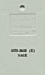 Color Chart - Designer Marble Colors