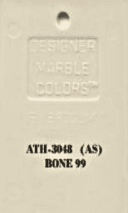 Color Chart - Designer Marble Colors