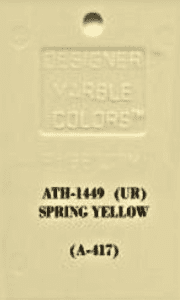 Color Chart - Designer Marble Colors